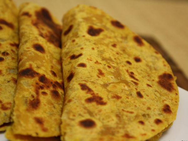 बैगन के भरते के साथ खाएं मिस्‍सी रोटी | Missi Roti Recipe | बैगन के ...