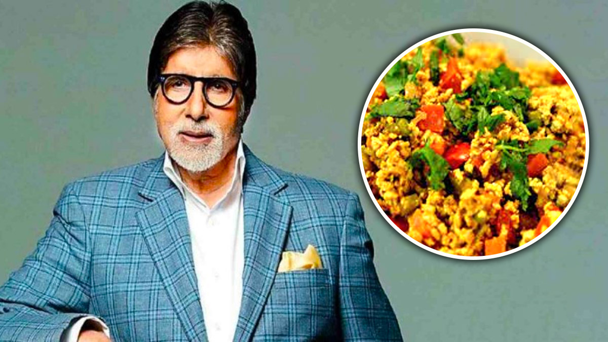 अमिताभ बच्‍चन डिनर में खाते हैं पनीर भुर्जी, जानें फायदे और रेसिपी ...