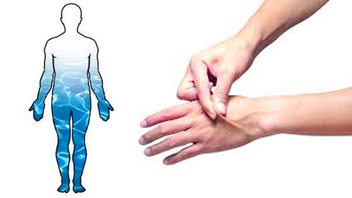 Dehydration Test At Home: आपकी बॉडी में क‍ितना पानी है? चंद सेकेंड में ...