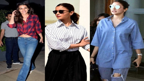 shirt styling Tips: दिखना है स्टनिंग तो बी-टाउन डीवाज़ से लें शर्ट ...
