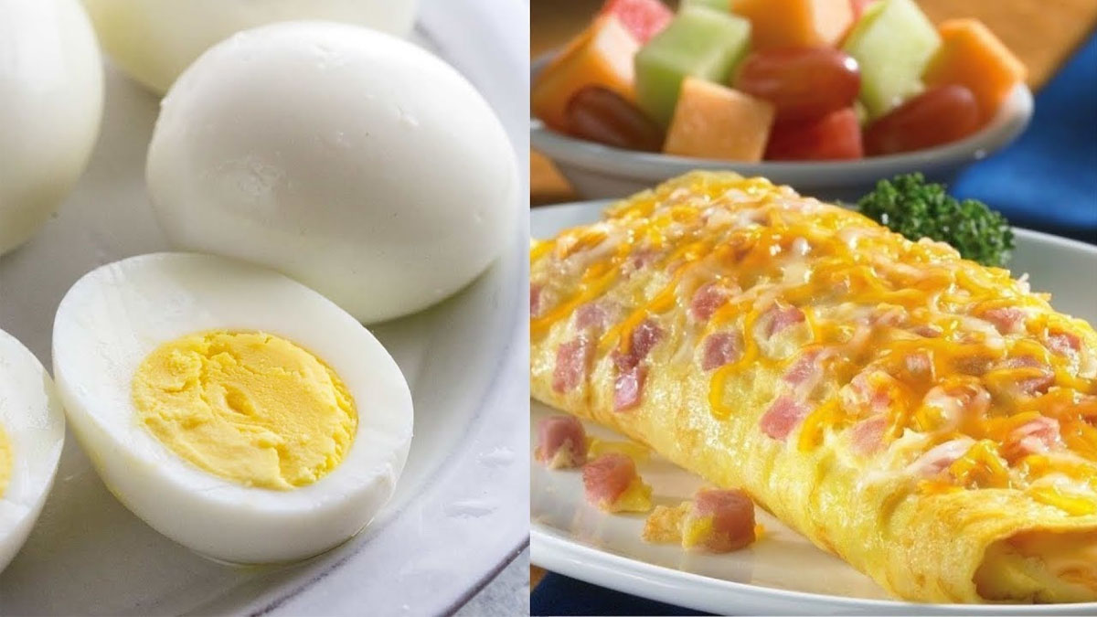 Boiled Egg vs Omelette: उबला अंडा या आमलेट, जानें सेहत के लिए क्‍या ...