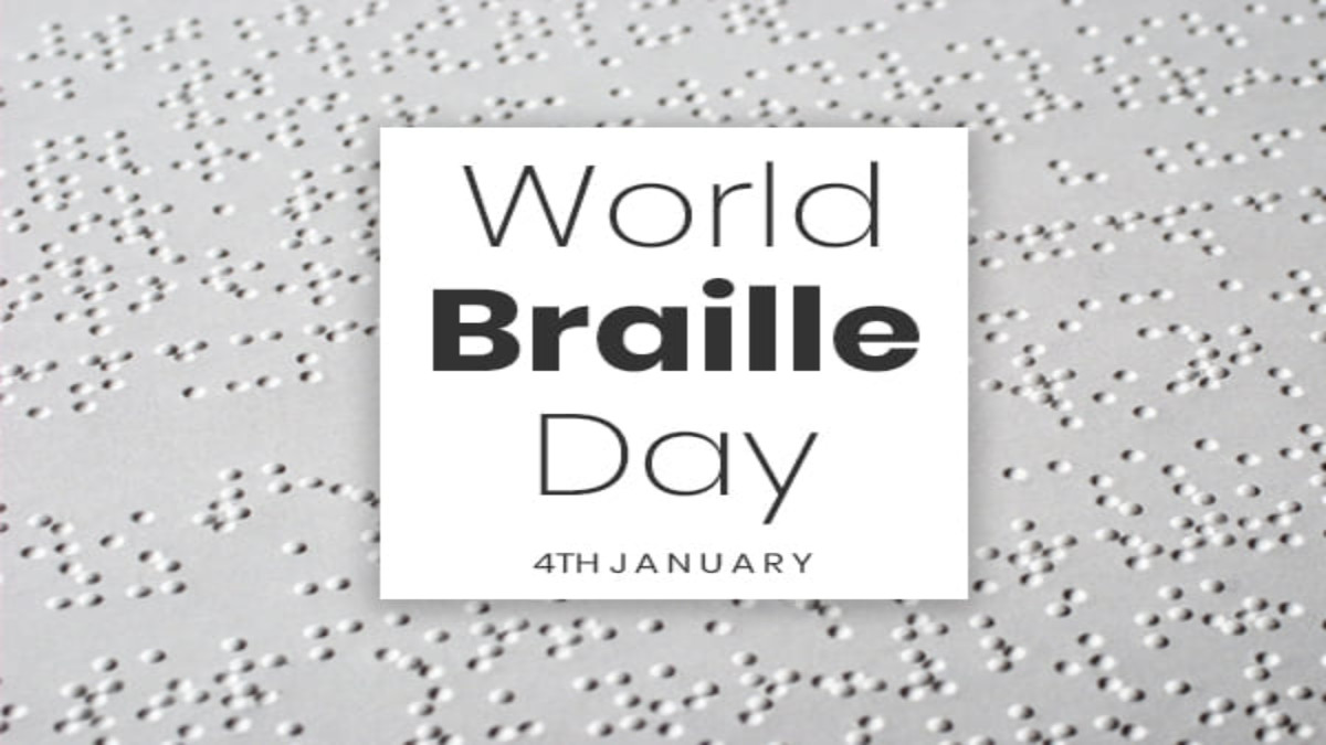 World Braille Day 2024: दुनियाभर में आज मनाया जा रहा है ब्रेल दिवस ...