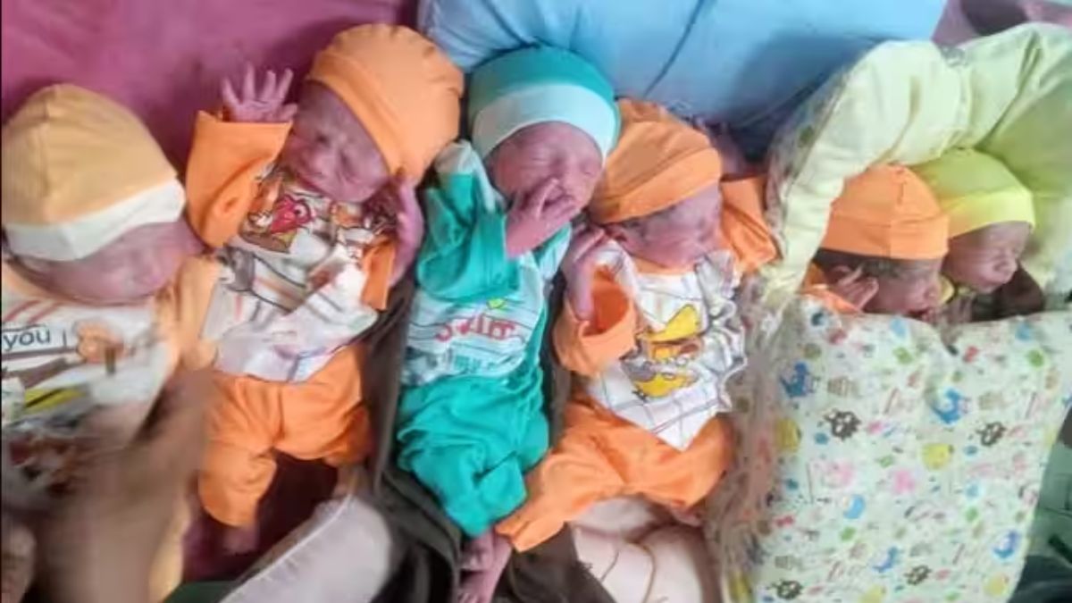 पाक‍िस्‍तान में महिला ने द‍िया Sextuplets को जन्‍म, 4.7 ब‍िल‍ियन में एक ...