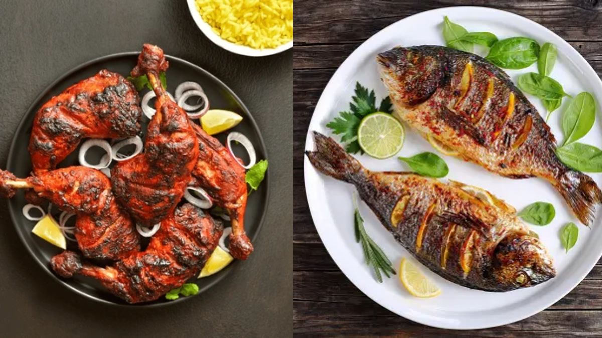 Chicken vs. Fish: चिकन या मछली दोनों में से क‍िसमें होता है ज्‍यादा ...