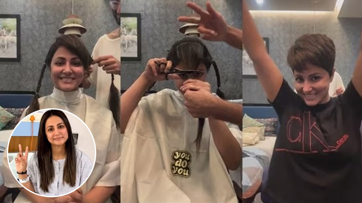 Hina Khan Cancer : कैंसर के इलाज के लिए हिना खान ने कटवाए बाल, क्‍यों ...